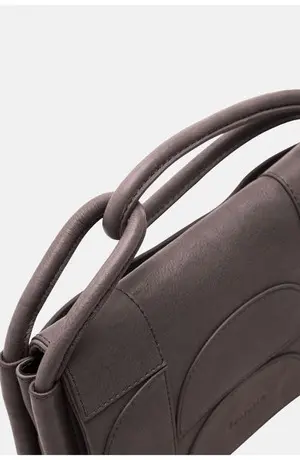 ECOTORIE Leather Crossbody Bag - Chocolate