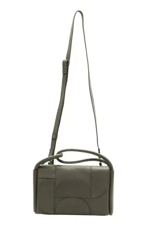 Écotorie Leather Crossbody Bag - Dark Moss