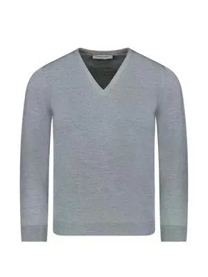 GRAN SASSO V-neck Wool Pullover