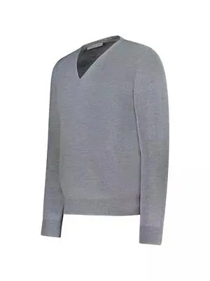 GRAN SASSO V-neck Wool Pullover