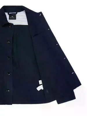 Paul Smith Buttoned Textured Shirt Jacket