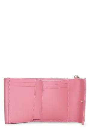 Dior Patent Lotus Wallet