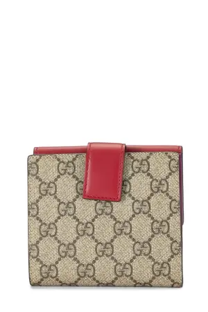 Gucci Multicolor Original Gg Surpeme Canvas French Wallet