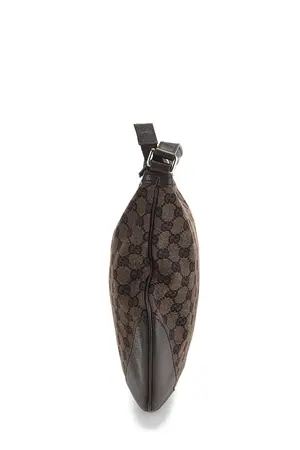 Gucci Gg Canvas Round Crossbody