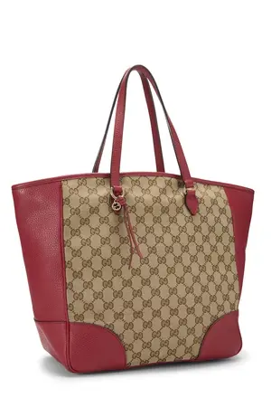 Gucci Original Gg Bree Tote - Red