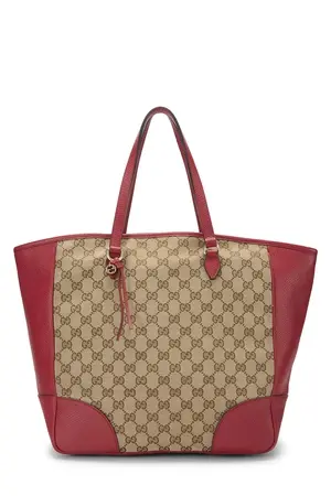Gucci Original Gg Bree Tote - Red