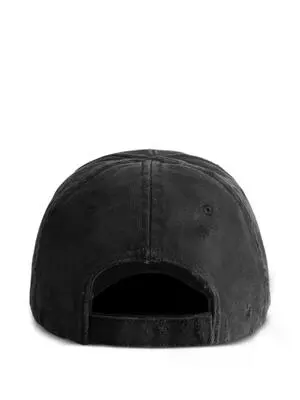 Balenciaga Distressed Logo Cap