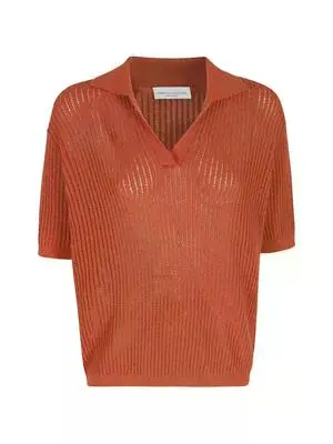 ROBERTO COLLINA Open Stitch Knit T-shirt