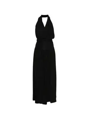 AYA MUSE Halterneck Maxi Dress