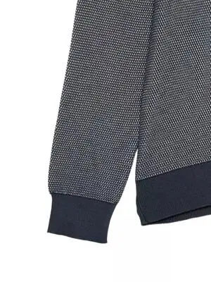 PIACENZA CASHMERE 1733 Patterned Silk Sweater