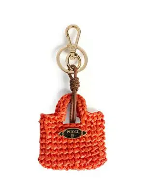 Emilio Pucci Mini Bag Charm - Orange