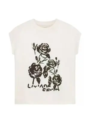 Liviana Conti Nayra Floral-print T-shirt - White