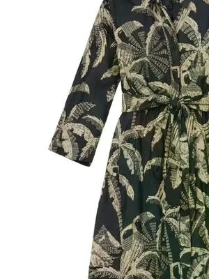 PSOPHIA Tie-waist Floral Shirt