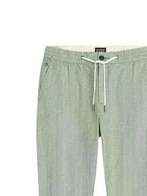 Scotch & Soda Warren Striped Cotton Trousers