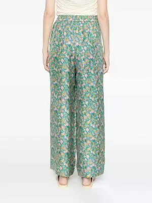 PIERRE-LOUIS MASCIA Floral-printed Palazzo Pants