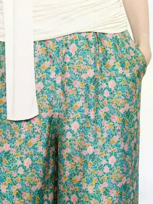 PIERRE-LOUIS MASCIA Floral-printed Palazzo Pants