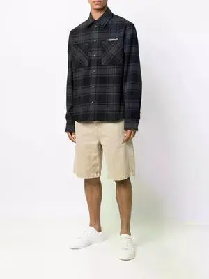 Off-White Outline-arrows Flannel Shirt