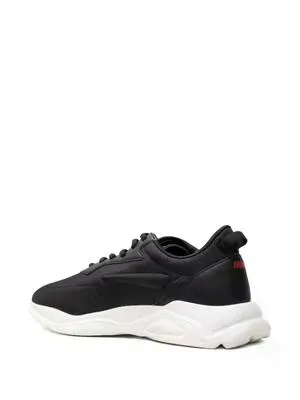 Hugo Lace-up Fastening Sneakers With Logo Print Pull-tab