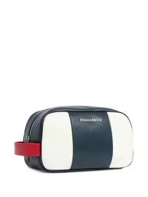Dsquared2 Striped Wash Bag