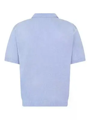 Dsquared2 Short-sleeves Embroidery-logo Polo Shirt - Blue
