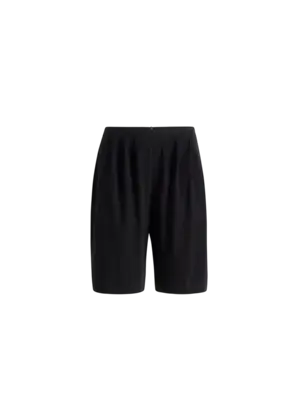 Khaite Poppy Knee-length Short - Black