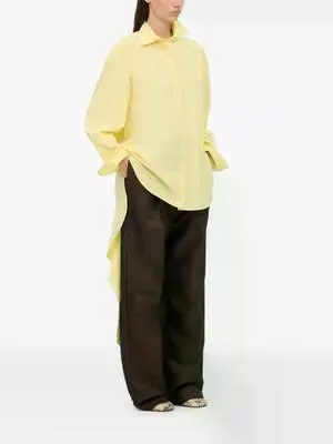 MSGM Asymmetric Long-sleeve Shirt