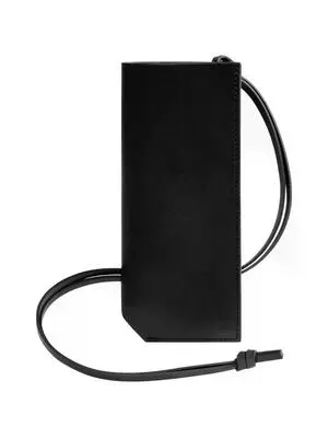 Auralee Leather Sunglasses Case - Black
