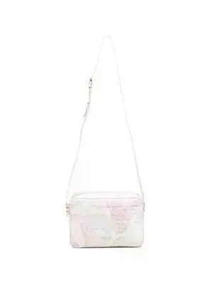 ALVIERO MARTINI 1° CLASSE Geo White Shoulder Bag