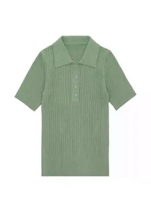 FORTELA Camille Polo Top - Green