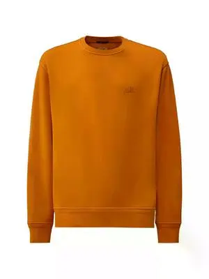 C.P. COMPANY Logo Crew-neck Sweater - Orange