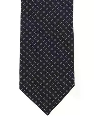 BARBA NAPOLI Dotted Neck Tie