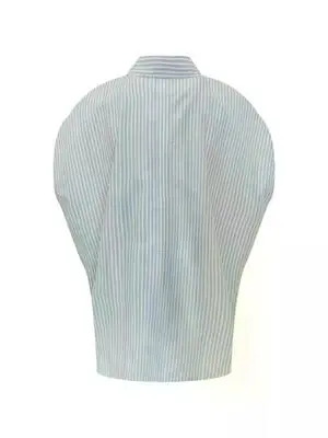 Woolrich Buttoned Striped Shirt - Blue