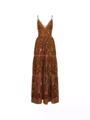 ERMANNO FIRENZE A-line Paisley Dress