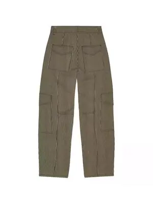 GANNI Striped Cargo Trousers