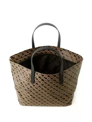 GHERARDINI Patterned Handle Tote Bag
