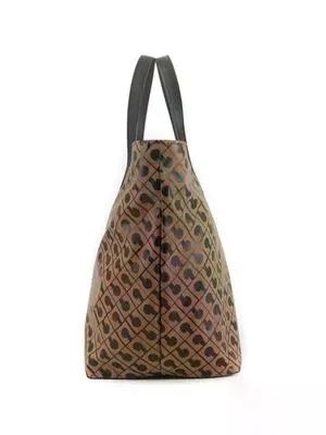 GHERARDINI Patterned Handle Tote Bag