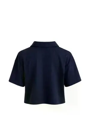 WOC Cropped Collared T-shirt