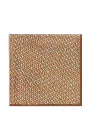SLOWEAR Patterned Silk Scarf - Neutrals