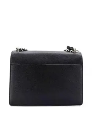 Saint Laurent Sunset Leather Medium Crossbody Bag - Black