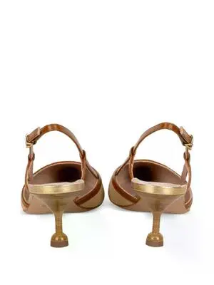 Roberto Festa Pointed Toe Heeled Sandals