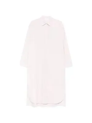 ROBERTO COLLINA Collared Midi Dress