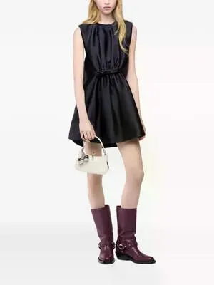Rabanne Bow Mini Dress - Black