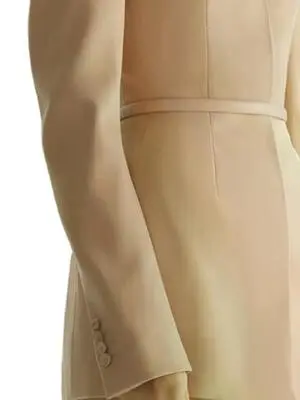 MUGLER Hourglass Jacket - Neutrals