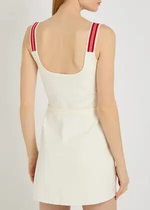 SPENCE Court Piqué Ponte Mini Dress