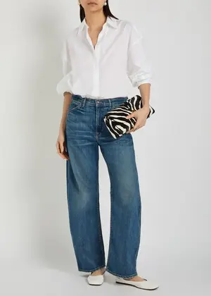 NILI LOTAN Tribeca Wide-leg Jeans