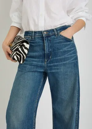 NILI LOTAN Tribeca Wide-leg Jeans