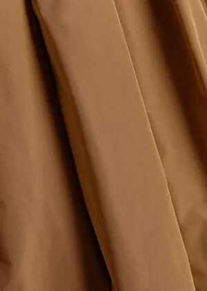 Herno Shell Midi Skirt - Camel
