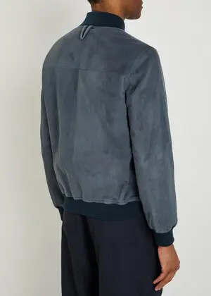 VALSTAR Evans Suede Bomber Jacket