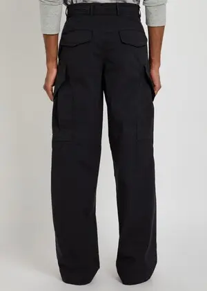 Dries Van Noten Wide-leg Stretch-cotton Trousers