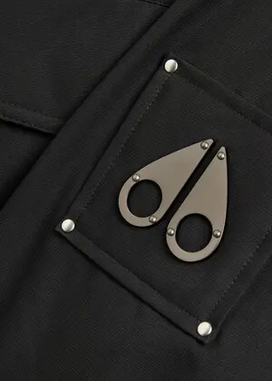 Moose Knuckles Jacques Logo Woven Jacket